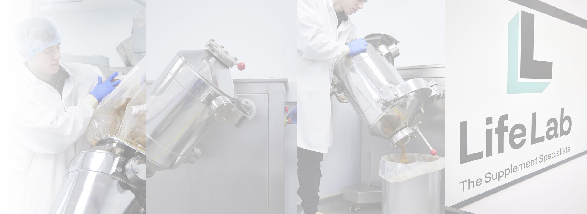 Supplement Blending - Lifelab Manufacturing